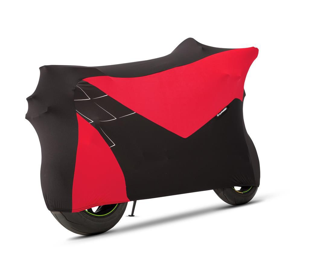 039PCU0034A | Super Stretch Cover, Red / Black | Kawasaki