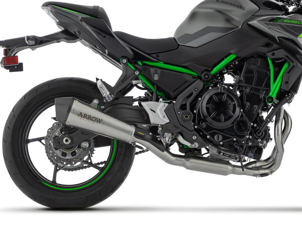 258EXP0112A | Arrow Full System Exhaust (Ninja 650 & Z650) | Kawasaki