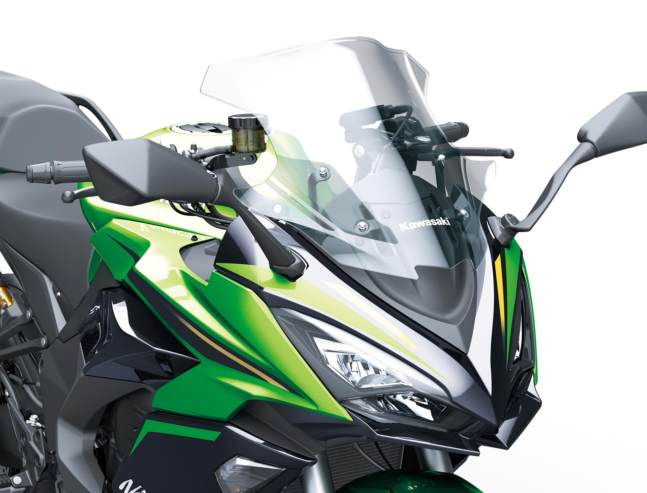 999942059 | Large Smoke Windscreen (Ninja 1000SX & Versys 650) | Kawasaki