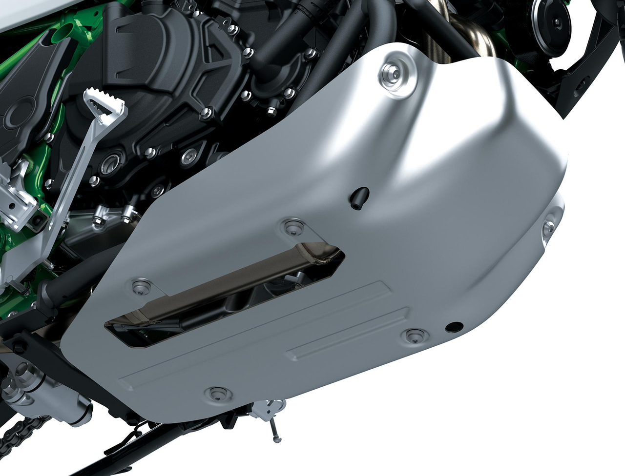 999942265 | Large Skid Plate Kit (KLE500) | Kawasaki